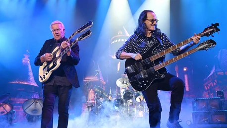 RUSH make live debut with new drummer at Juno Awards