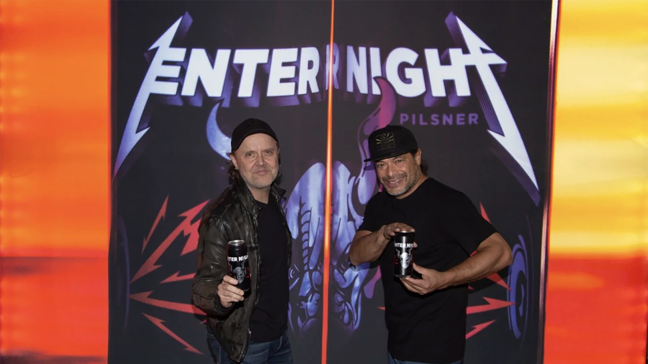Inside Metallica's Exclusive Release Party for "Enter Night" Pilsner