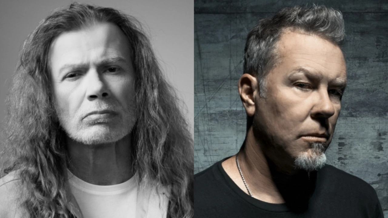 Megadeth's Dave Mustaine Says He and Metallica's James Hetfield Were ...