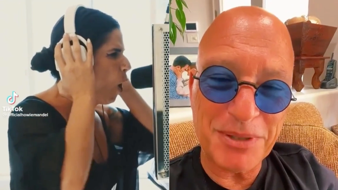 See HOWIE MANDEL reveal romantic secret about brutal death-metal band ...