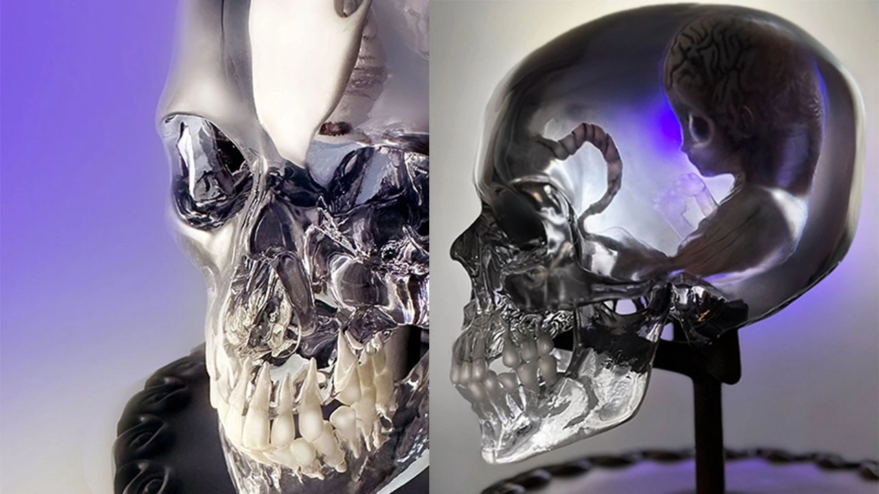 See 360 Video of TOOL's New '10,000 Days'-Inspired Fetus Skull Statue
