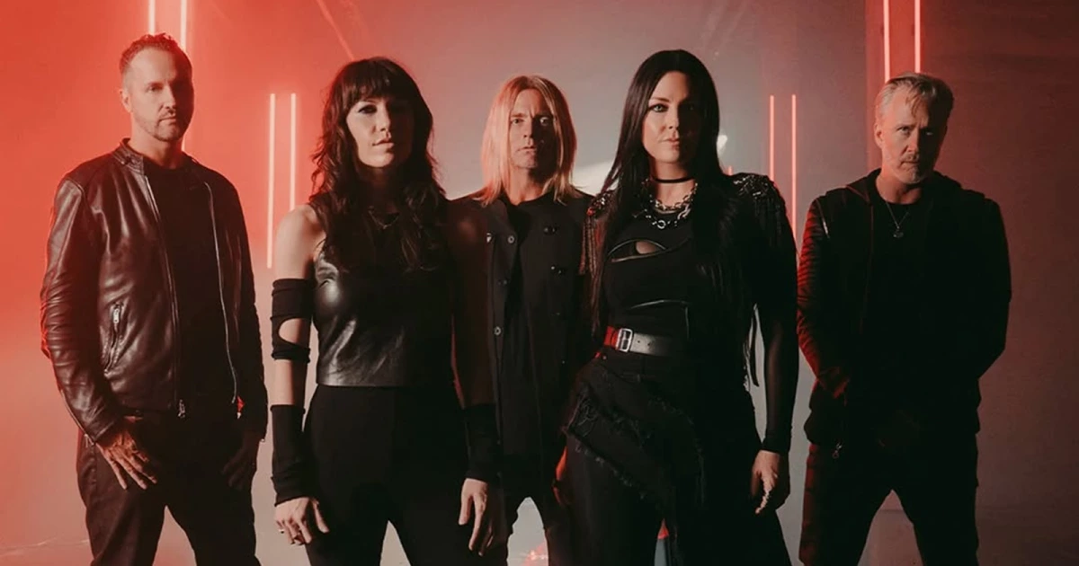 EVANESCENCE announce 2026 world tour with SPIRITBOX and POPPY