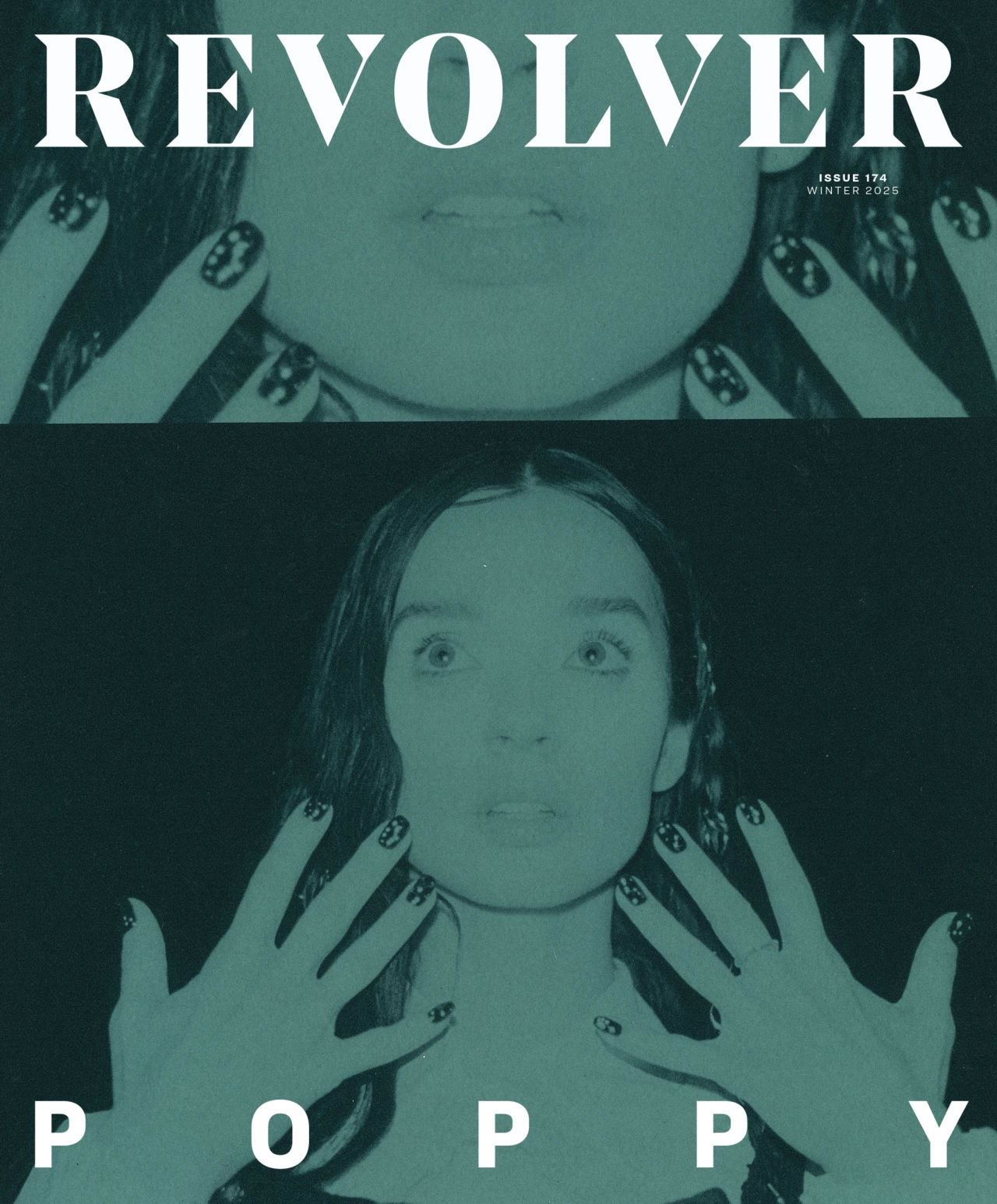 POPPY stars on cover of REVOLVER's Winter Issue