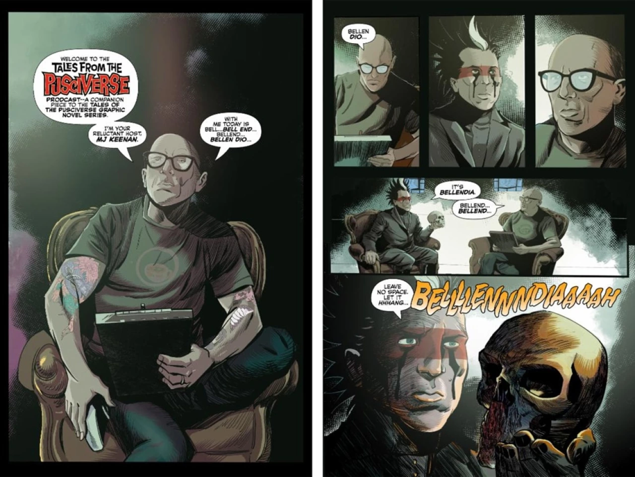 PUSCIFER launch 'Tales from the Pusciverse' comic book series