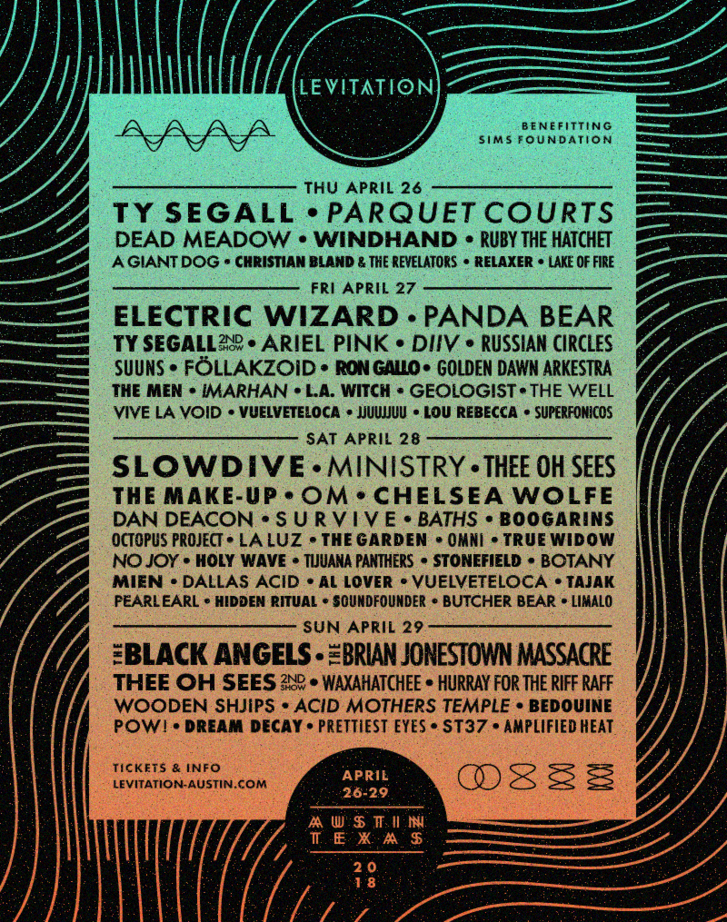 Levitation Festival Announces 2018 Lineup With Electric Wizard ...
