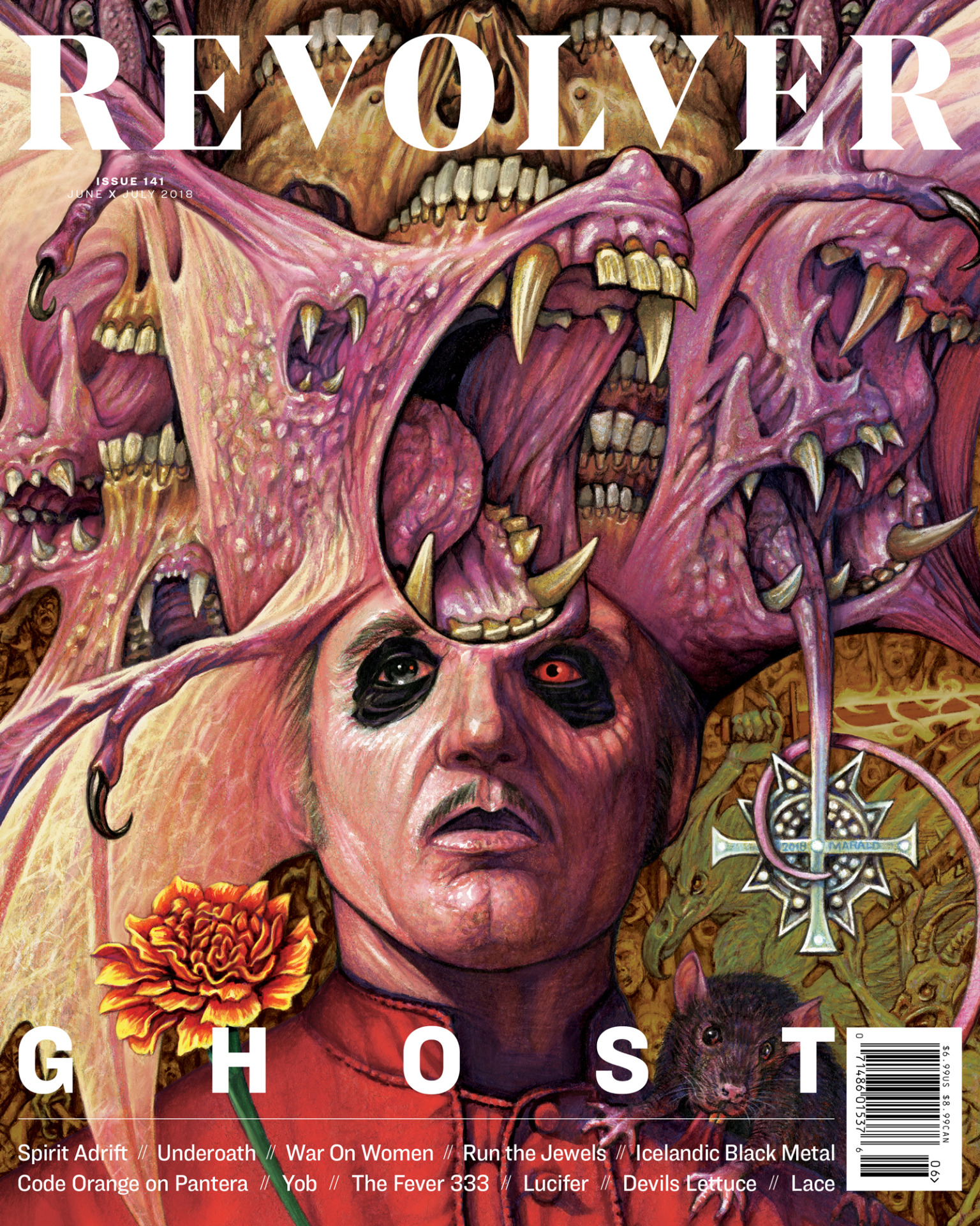 Ghost: The Story Behind Revolver's Insane Cardinal Copia Illustration