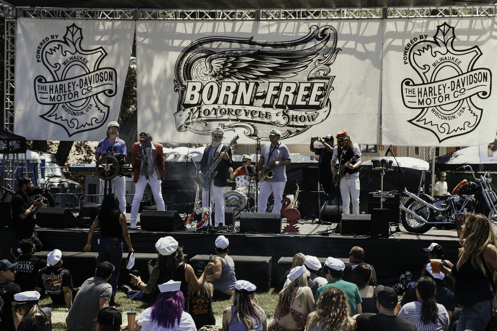 Badass Bikes and Big Air: See Wild Photos From Born-Free Motorcycle ...