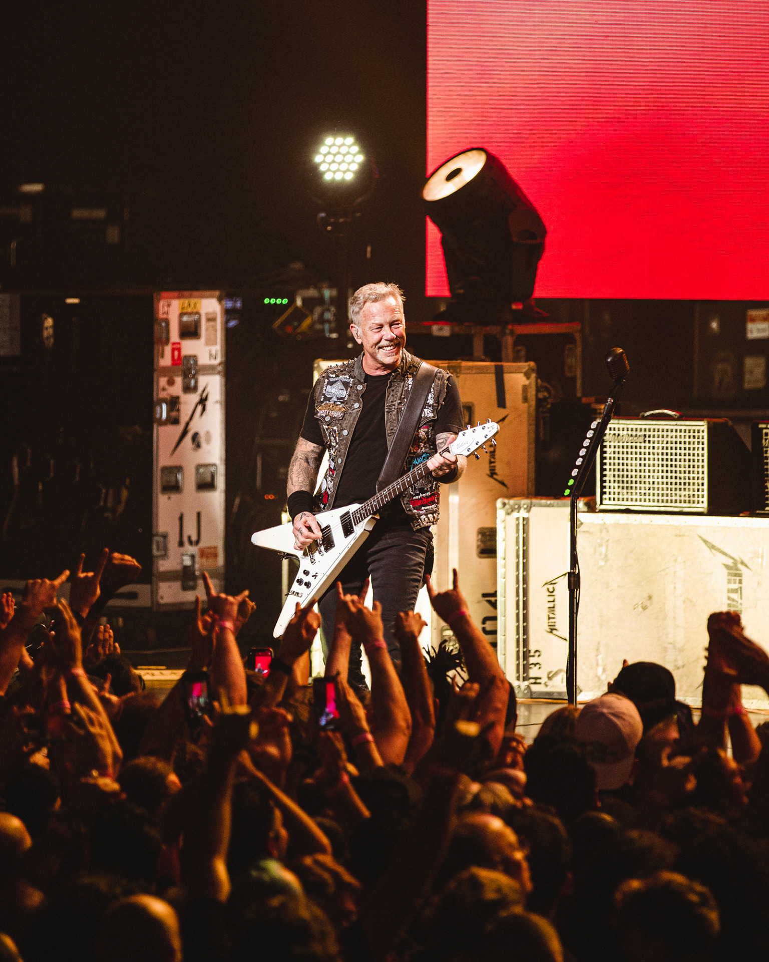 Metallica's Zazula Tribute Show: See Stunning Photos of Throwback Set