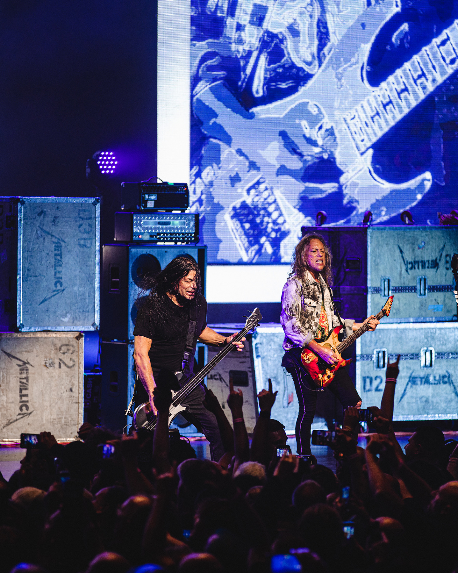 Metallica's Zazula Tribute Show: See Stunning Photos of Throwback Set