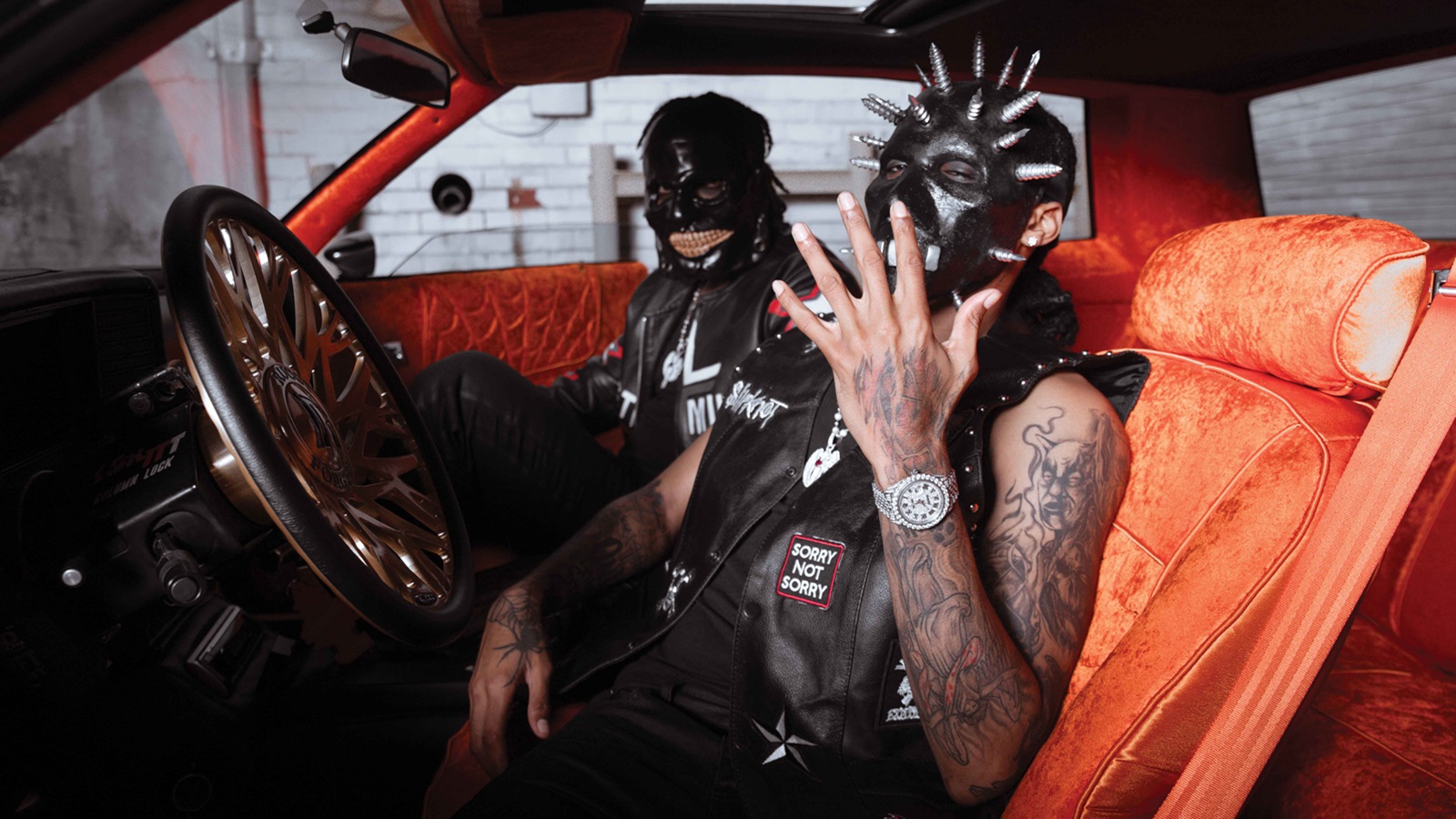 Meet HOMIXIDE GANG: masked duo merging snotty hip-hop with Slipknot ...