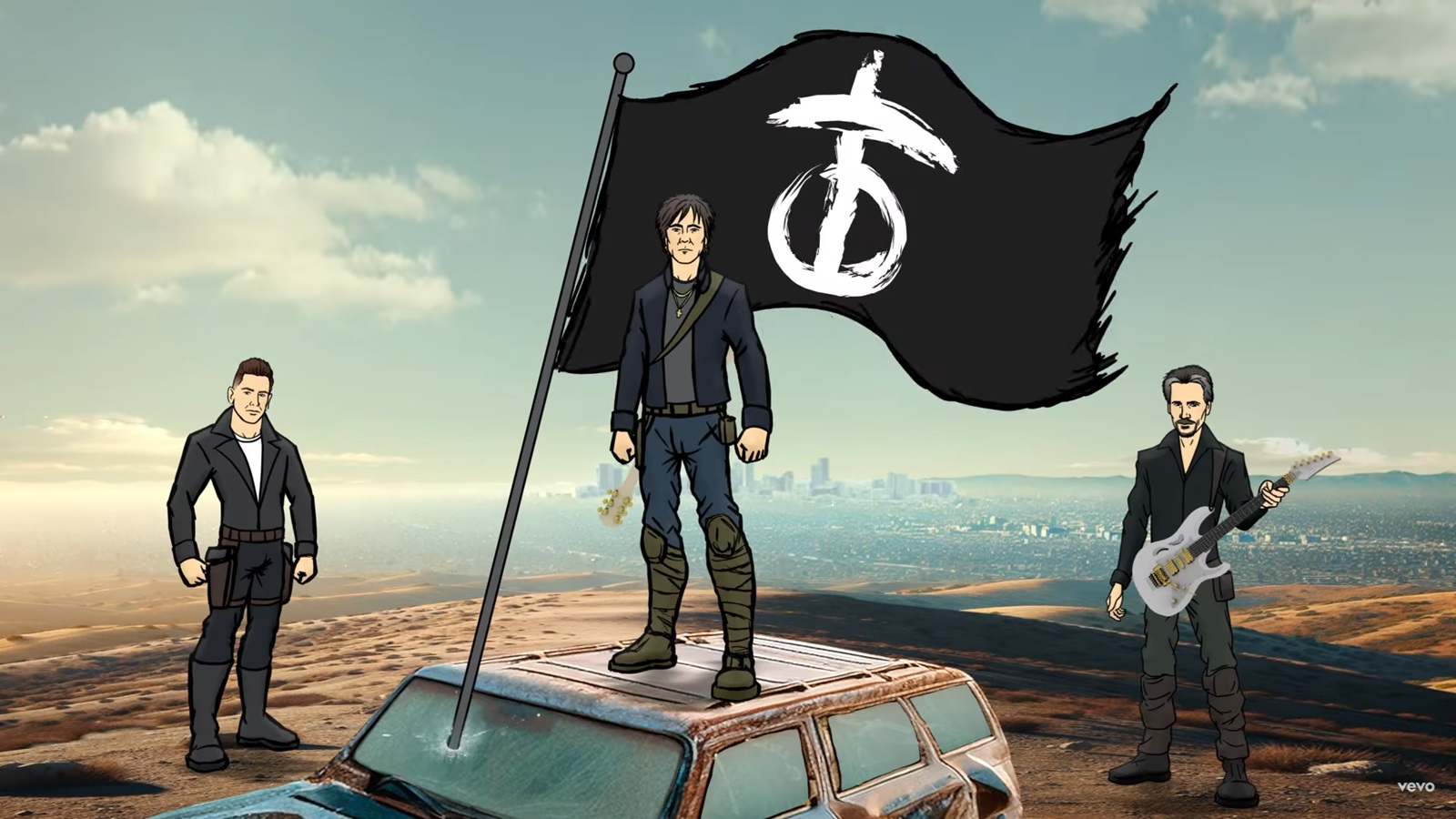 See COREY TAYLOR team with BILLY MORRISON and STEVE VAI in animated ...