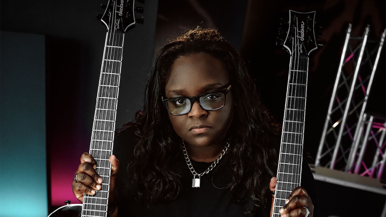 TETRARCH's DIAMOND ROWE becomes first female Jackson signature guitar ...