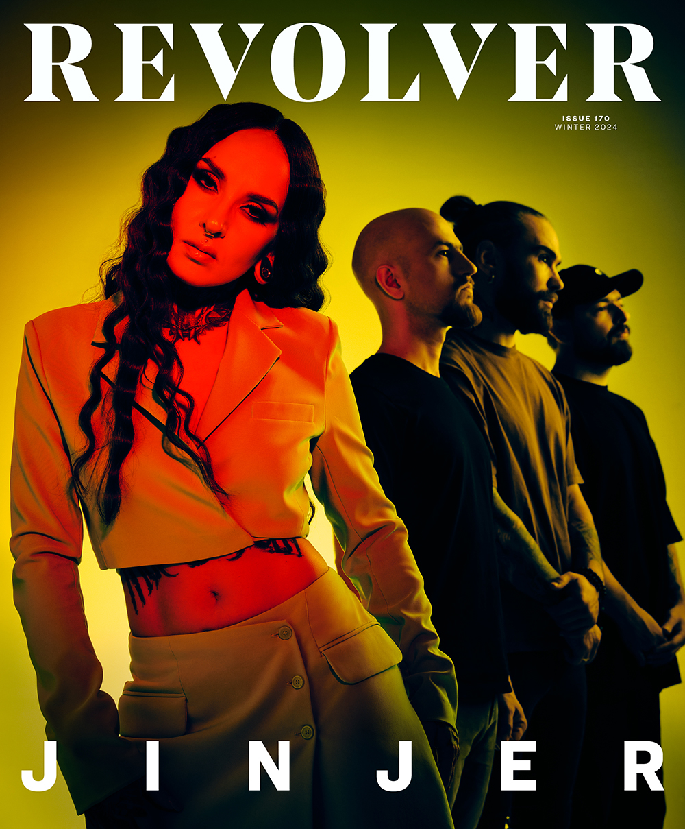 JINJER star on covers of Revolver's Winter 2024 Issue