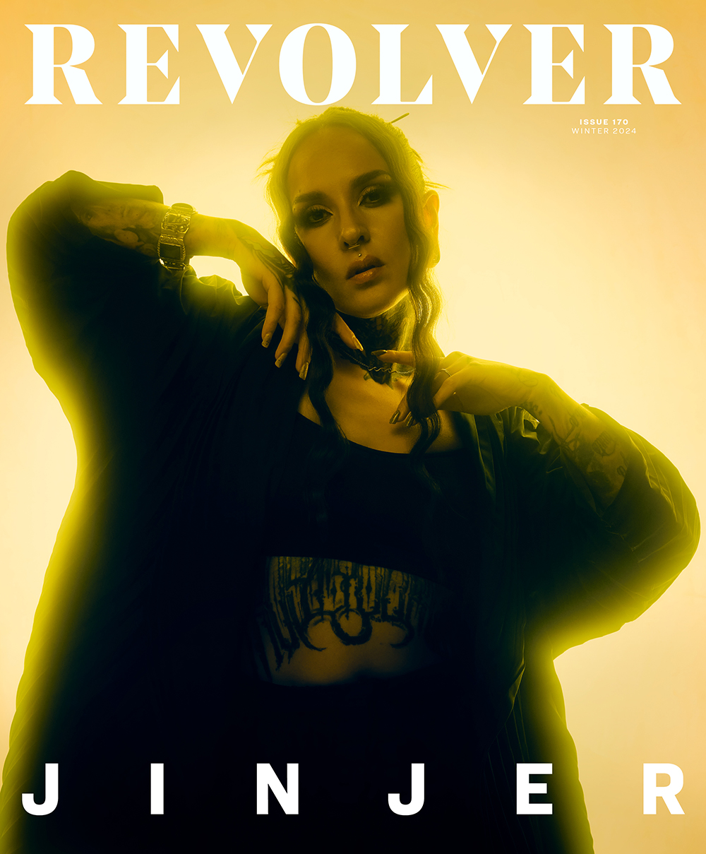 JINJER star on covers of Revolver's Winter 2024 Issue