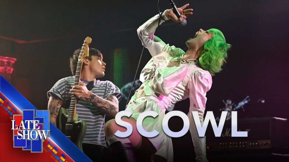 See SCOWL make late-night TV debut on 'Colbert'