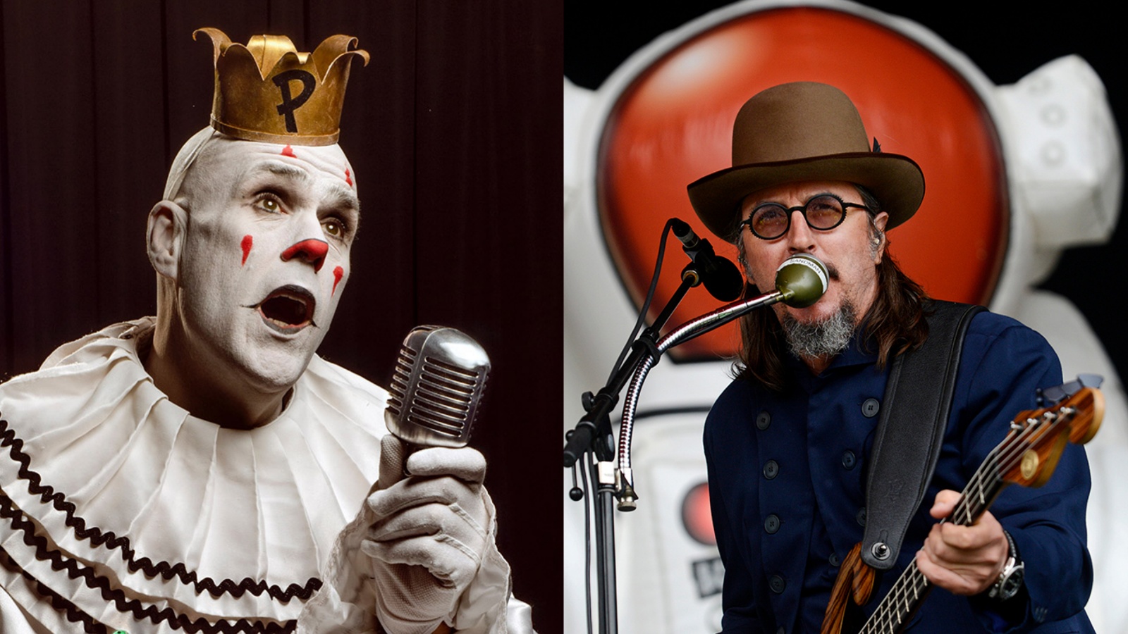 See PRIMUS cover BLACK SABBATH's "N.I.B." with singing clown PUDDLES