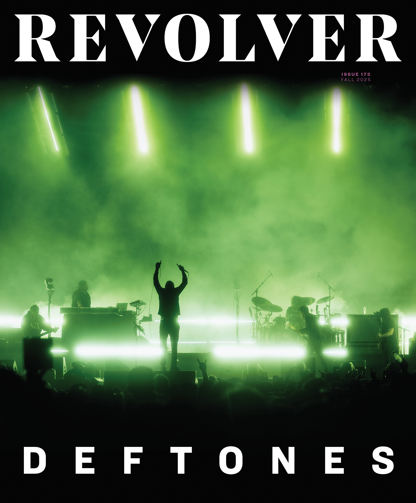 DEFTONES star on cover of REVOLVER's Fall 2025 issue