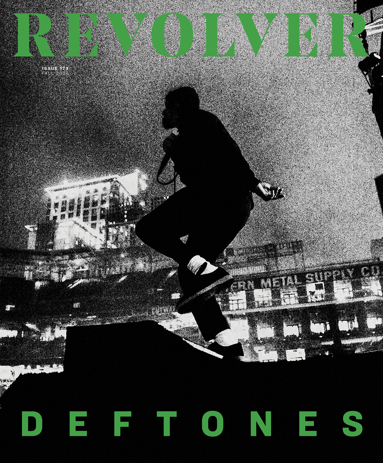 DEFTONES star on cover of REVOLVER's Fall 2025 issue