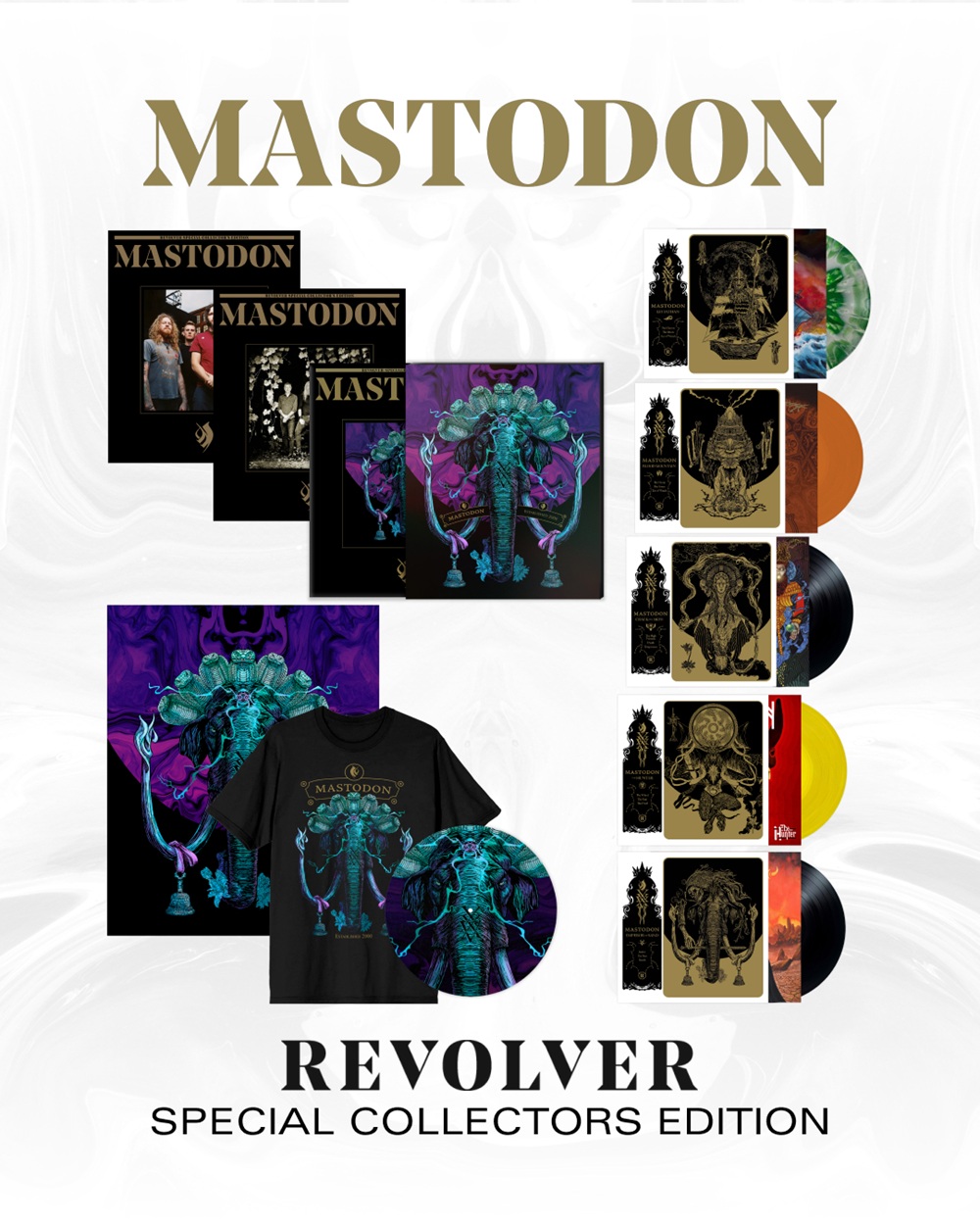 REVOLVER celebrates MASTODON's 25th anniversary with deluxe collector's ...