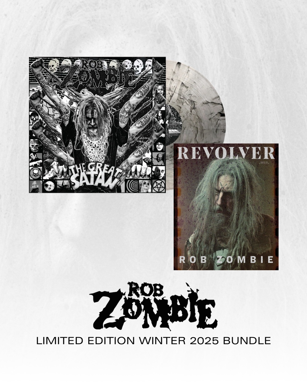 ROB ZOMBIE stars on cover of REVOLVER's Winter Issue