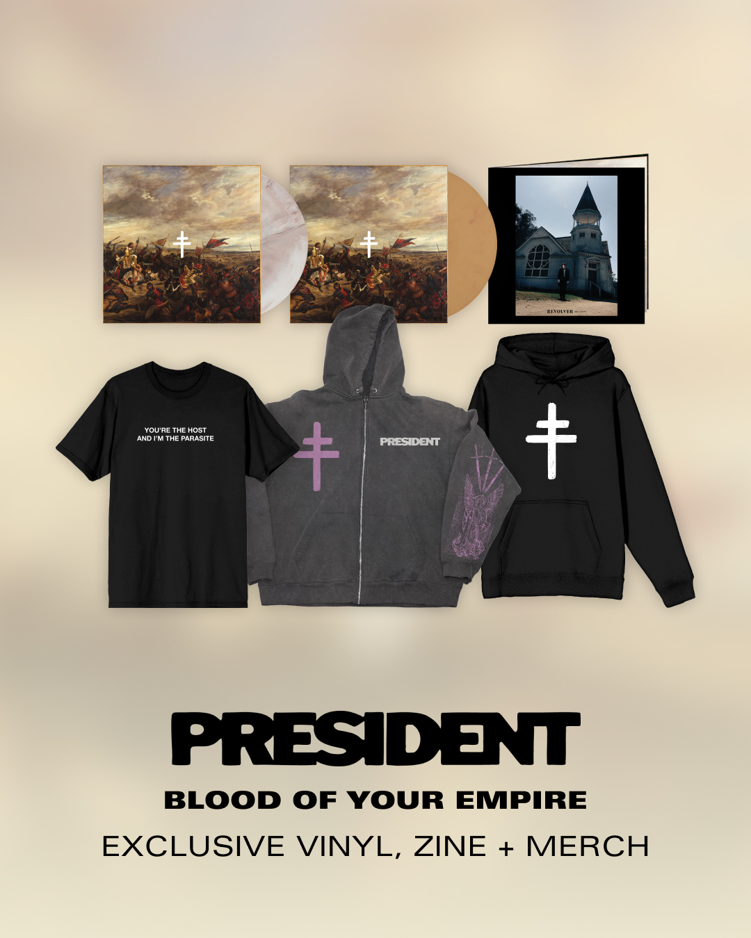 PRESIDENT announce debut album 'Blood of Your Empire' with new song ...